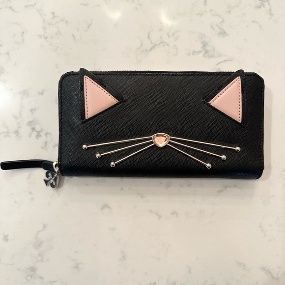 kate spade | Bags | Kate Spade Neda Jazz Things Up Cat Wallet | Poshmark